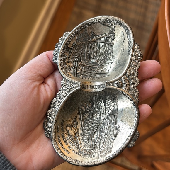 Accents | Vintage San Francisco Tourist Aluminum Trinket Dish Keepsake ...